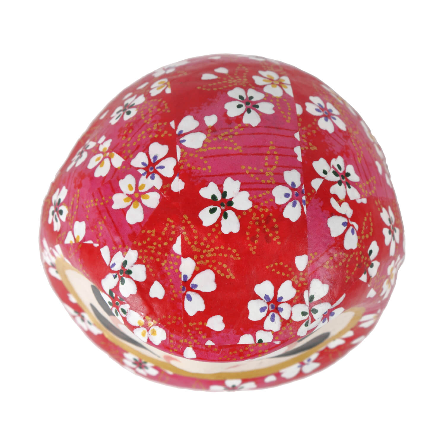 Japanese Paper Flower Daruma Doll Small | Futon Tokyo
